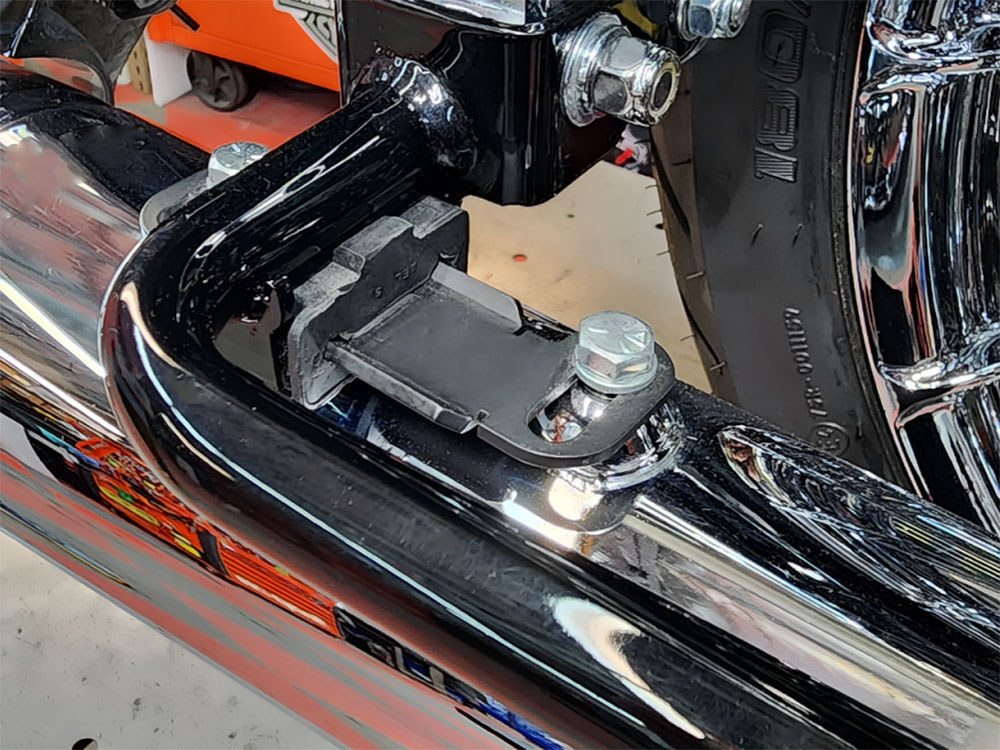 Straight Pipe Alignment Brackets – Black. Fits Touring 1985up – Rollies ...